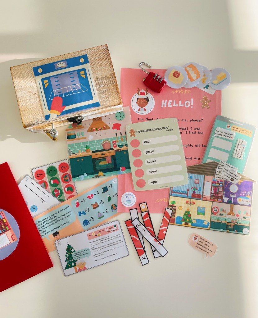Christmas Breakout - The Gingerbread Cookies - My English Cup